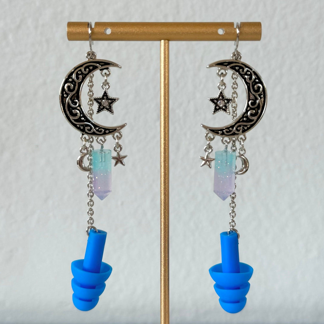 Earplug Earrings - Ear plug jewelry for raves, concert, and more ...